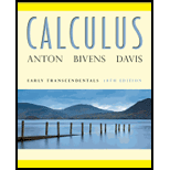 Calculus Early Transcendentals 10th Edition Textbook Solutions | bartleby